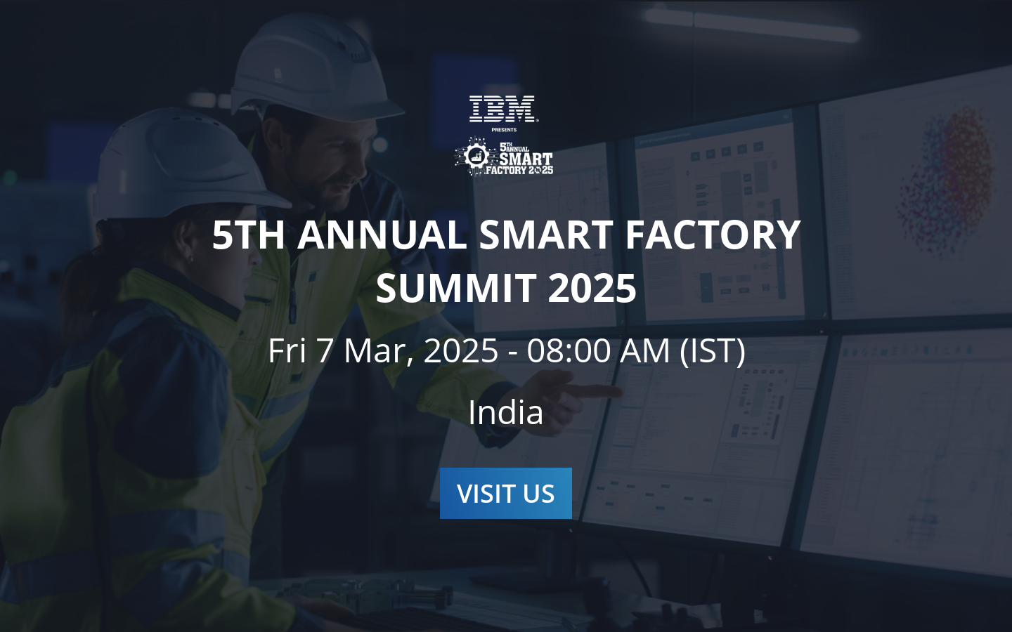 5TH ANNUAL SMART FACTORY SUMMIT 2025